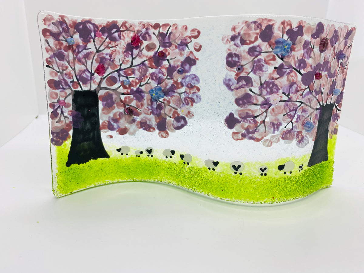 Self standing Blossom Sheep – Ally Glass